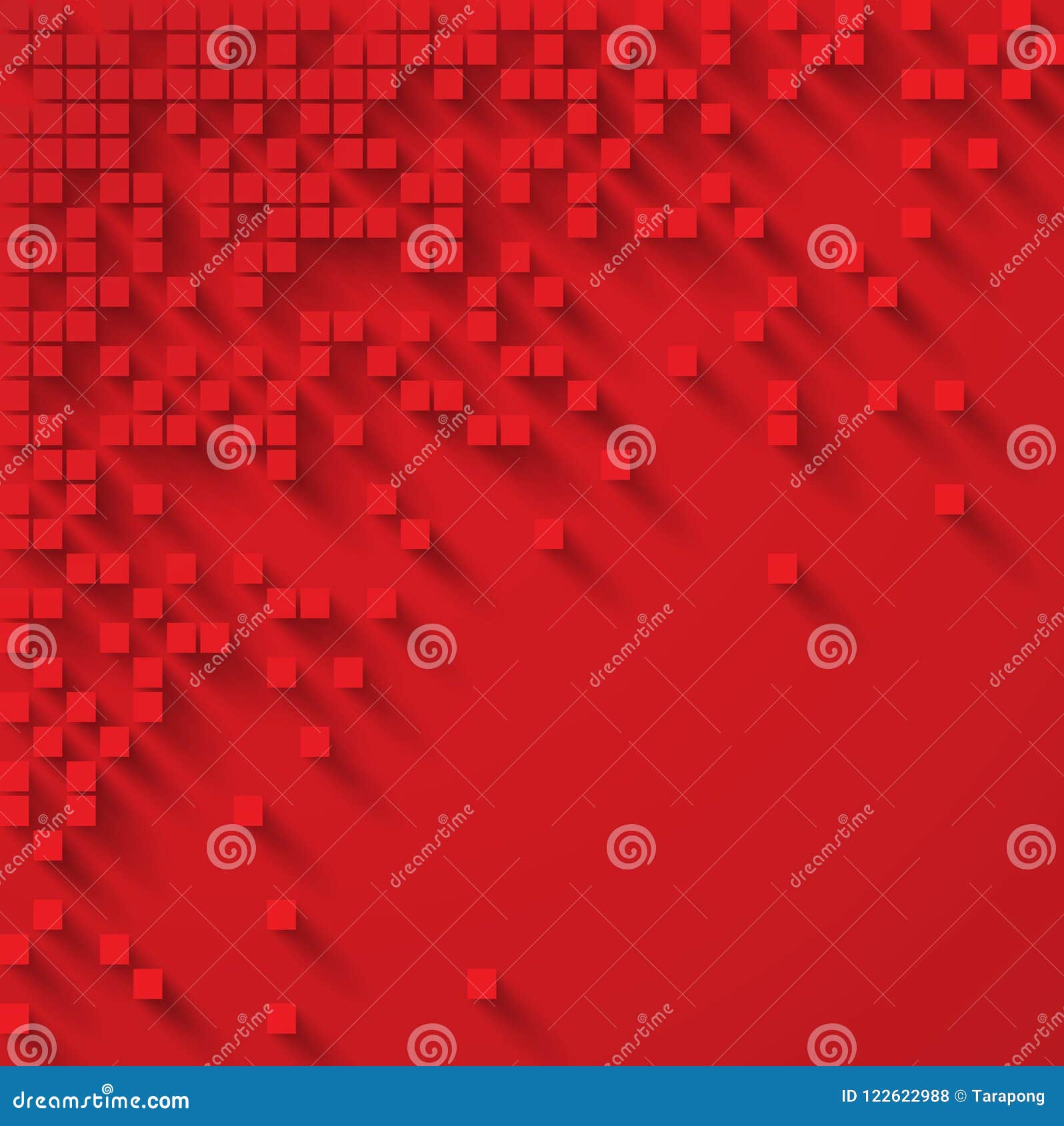Red Geometric Pattern, Abstract Background Template. Stock Vector ...
