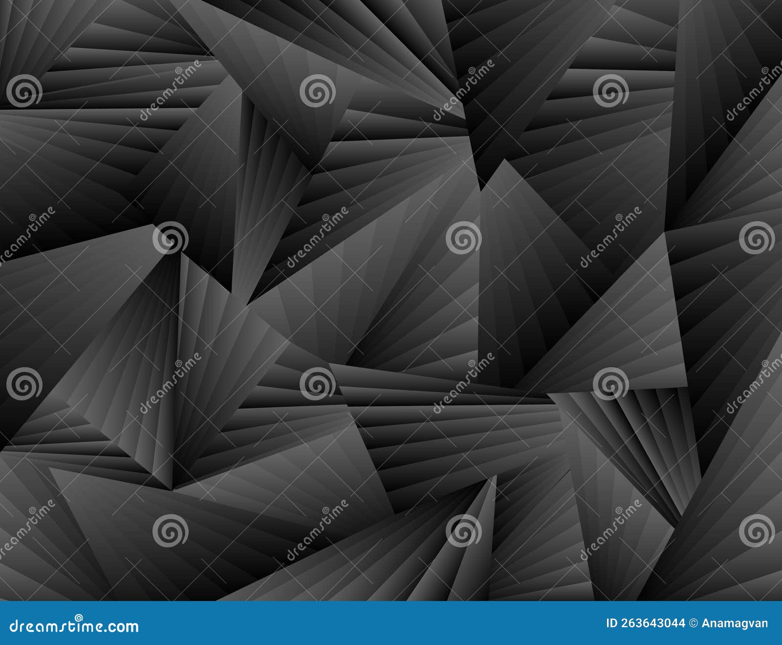 Vector. Geometric Background Design in Dark Color. Great for Templates ...