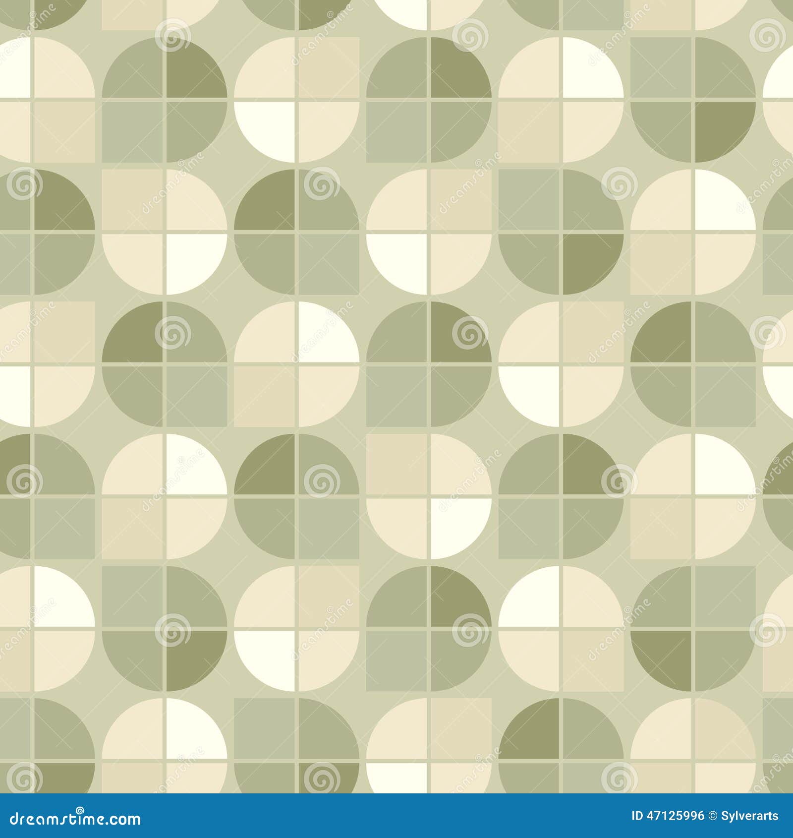 Vector Geometric Background, Neutral Spherical Abstract Seamless Stock ...