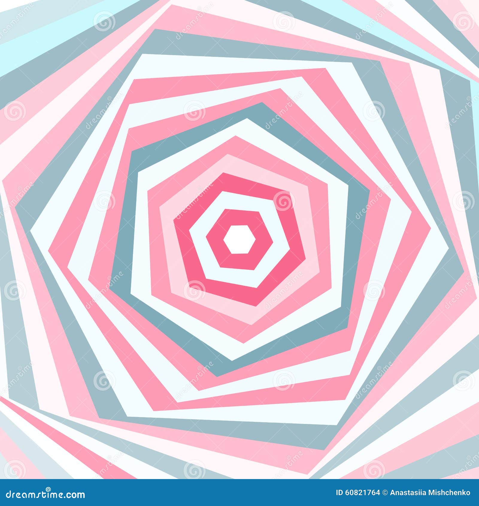 Vector Geometric Background in Soft Pastel Colors Stock Vector ...