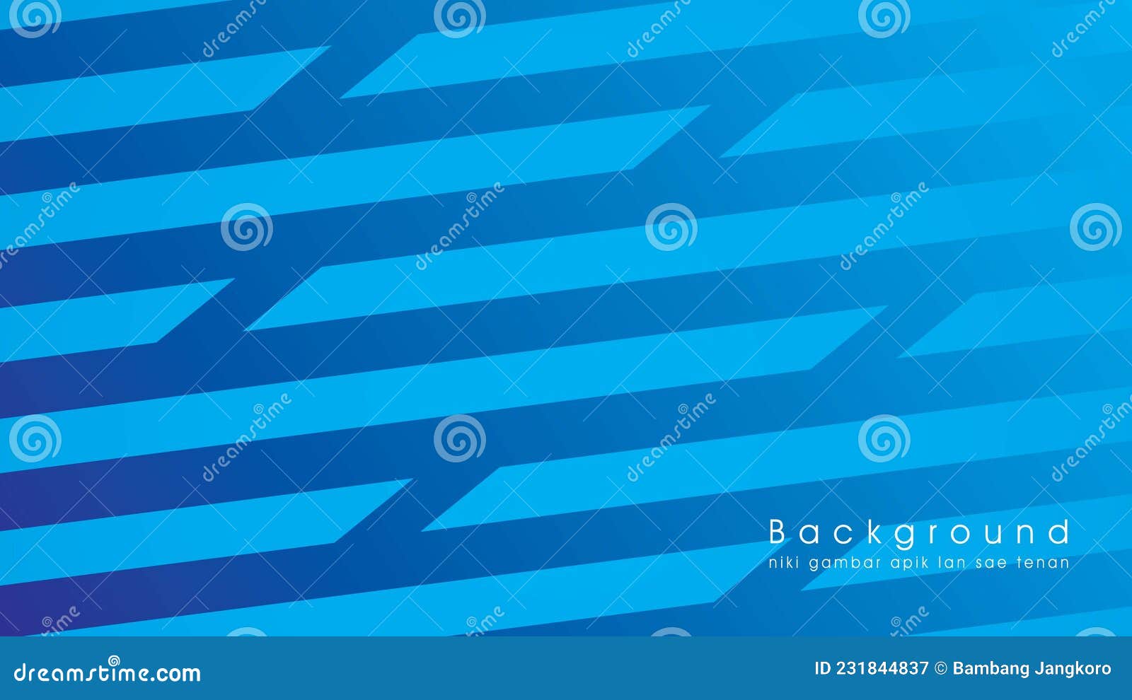 Vector Geometric Blue Background Cover Stock Illustration ...