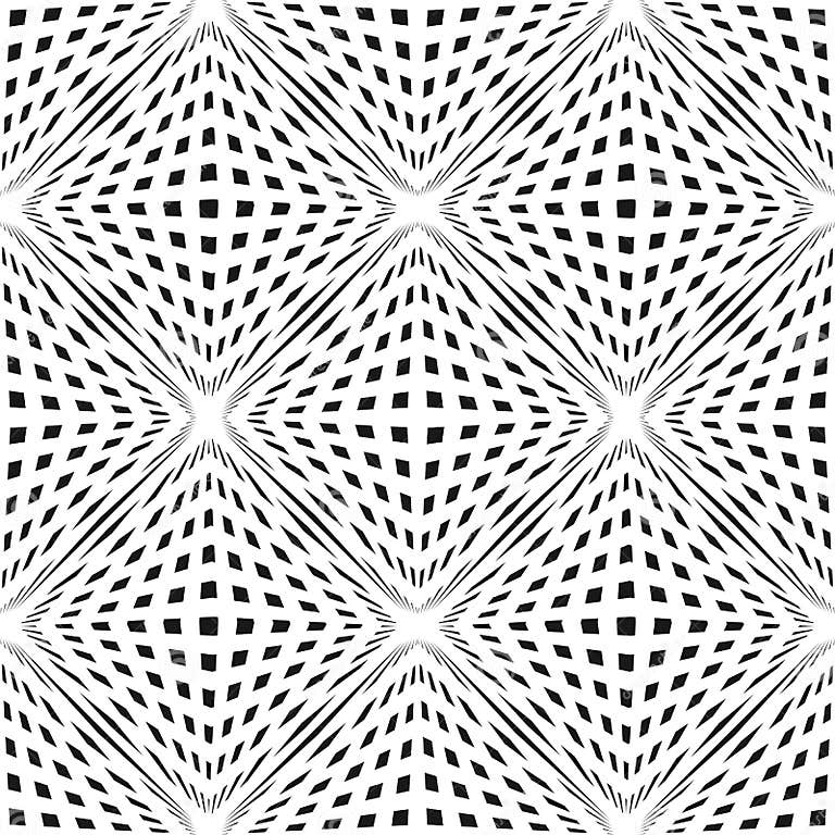Vector Geometric Checkered Seamless Pattern with Cubic Shapes. 3D ...