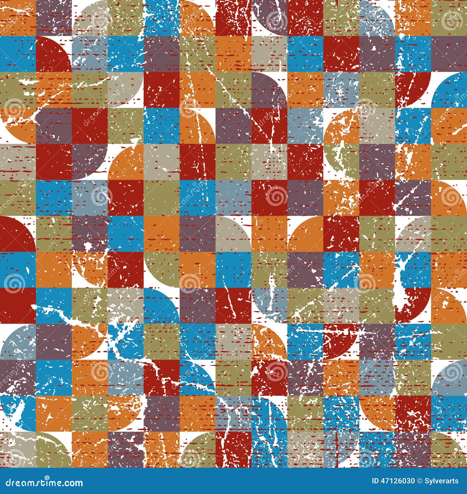 Vector Geometric Colorful Textile Abstract Seamless Pattern, Jolly ...