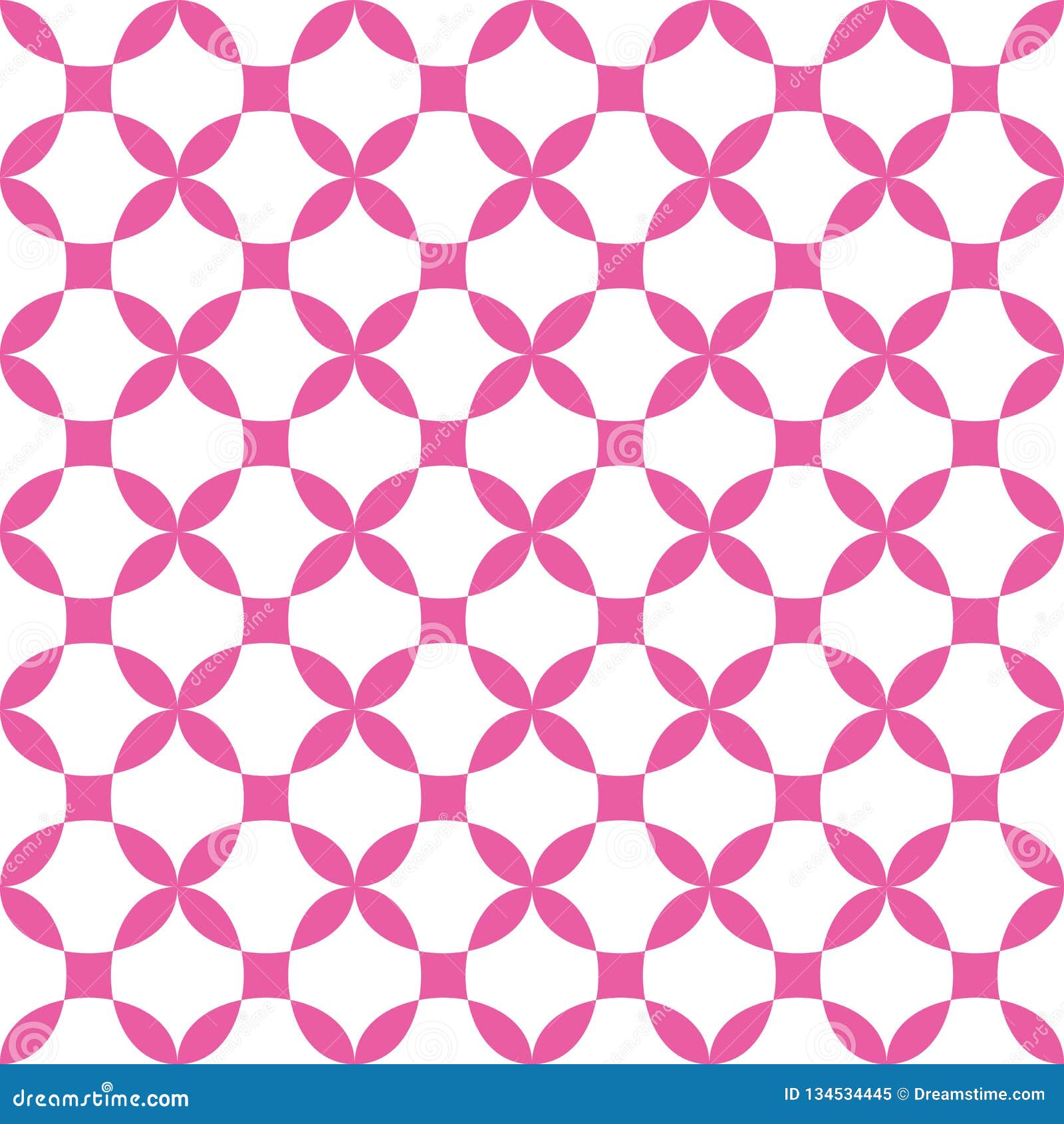 Vector Geometric Cross Flower Seamless Pattern Background, Symmetrical ...