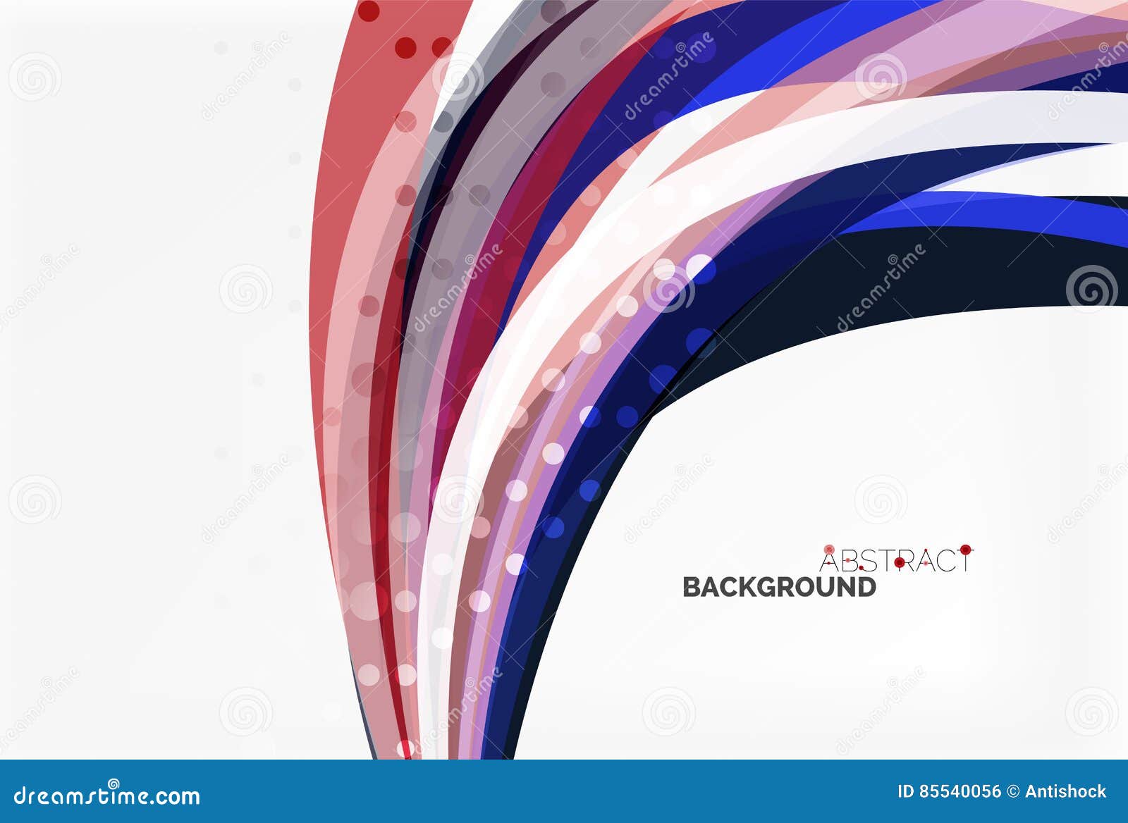 Vector Geometric Flowing Lines Abstract Background Stock Vector ...