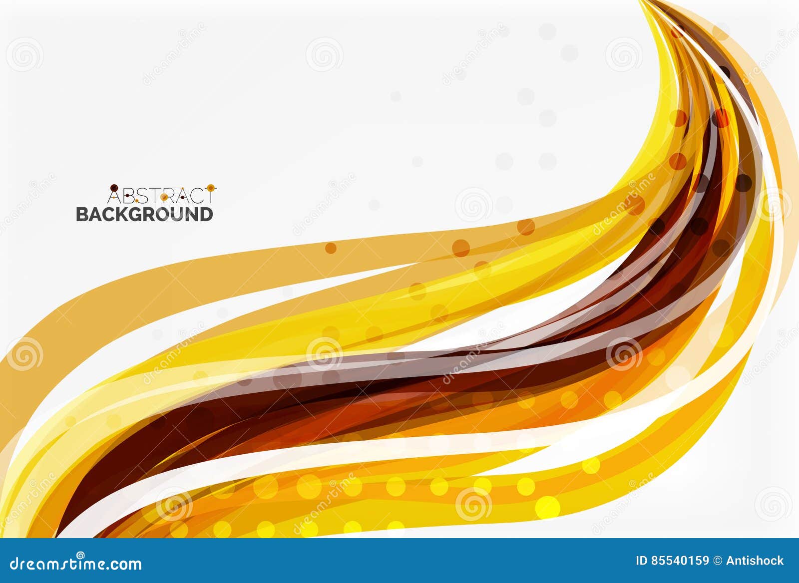 Vector Geometric Flowing Lines Abstract Background Stock Vector ...