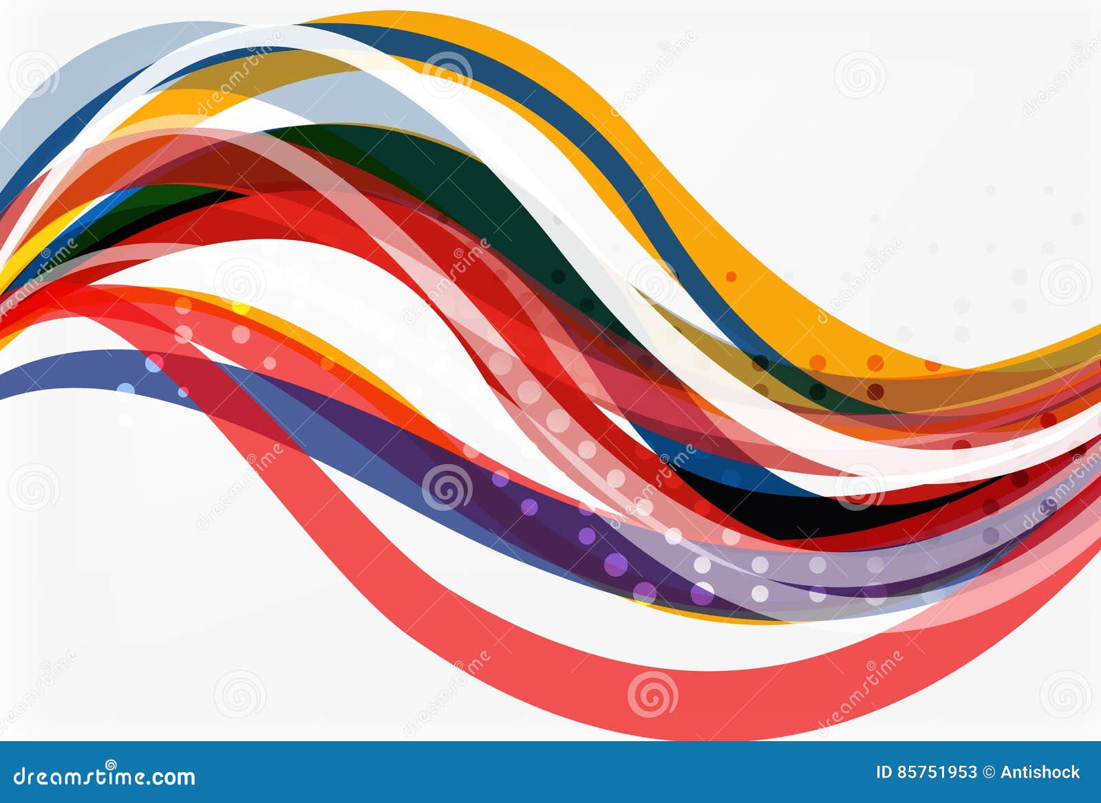 Vector Geometric Flowing Lines Abstract Background Stock Vector ...