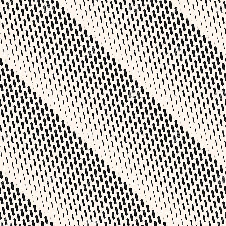 Vector Geometric Halftone Seamless Pattern with Dash Lines, Fading ...