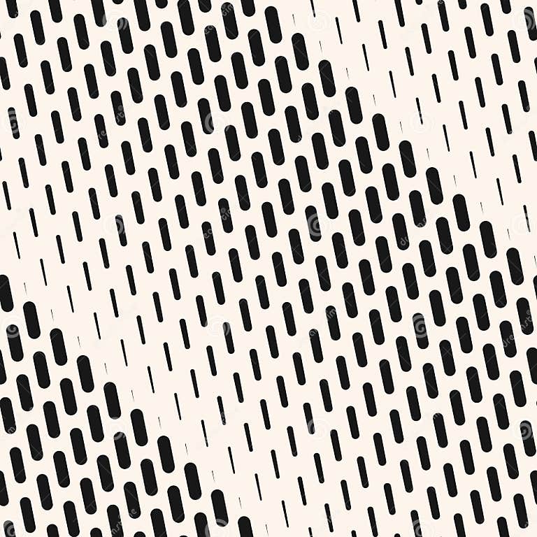 Vector Geometric Halftone Seamless Pattern with Dash Lines, Fading ...