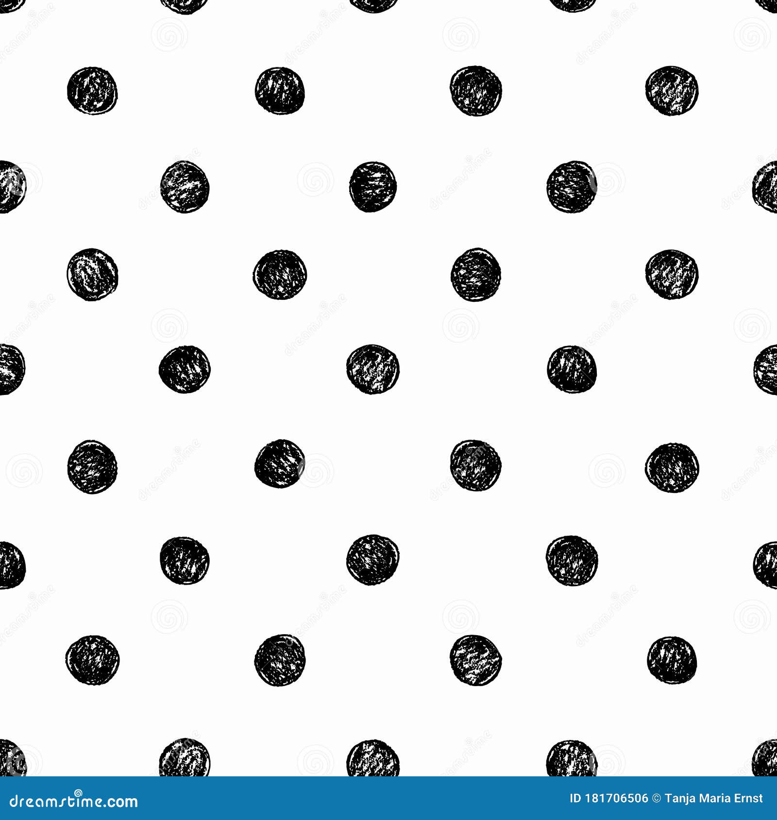 Vector Geometric Irregular Black Dot Pattern. Stock Vector ...