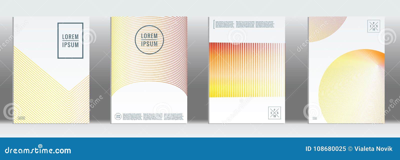 Vector Geometric Line Pattern for Poster Design. Stock Vector ...