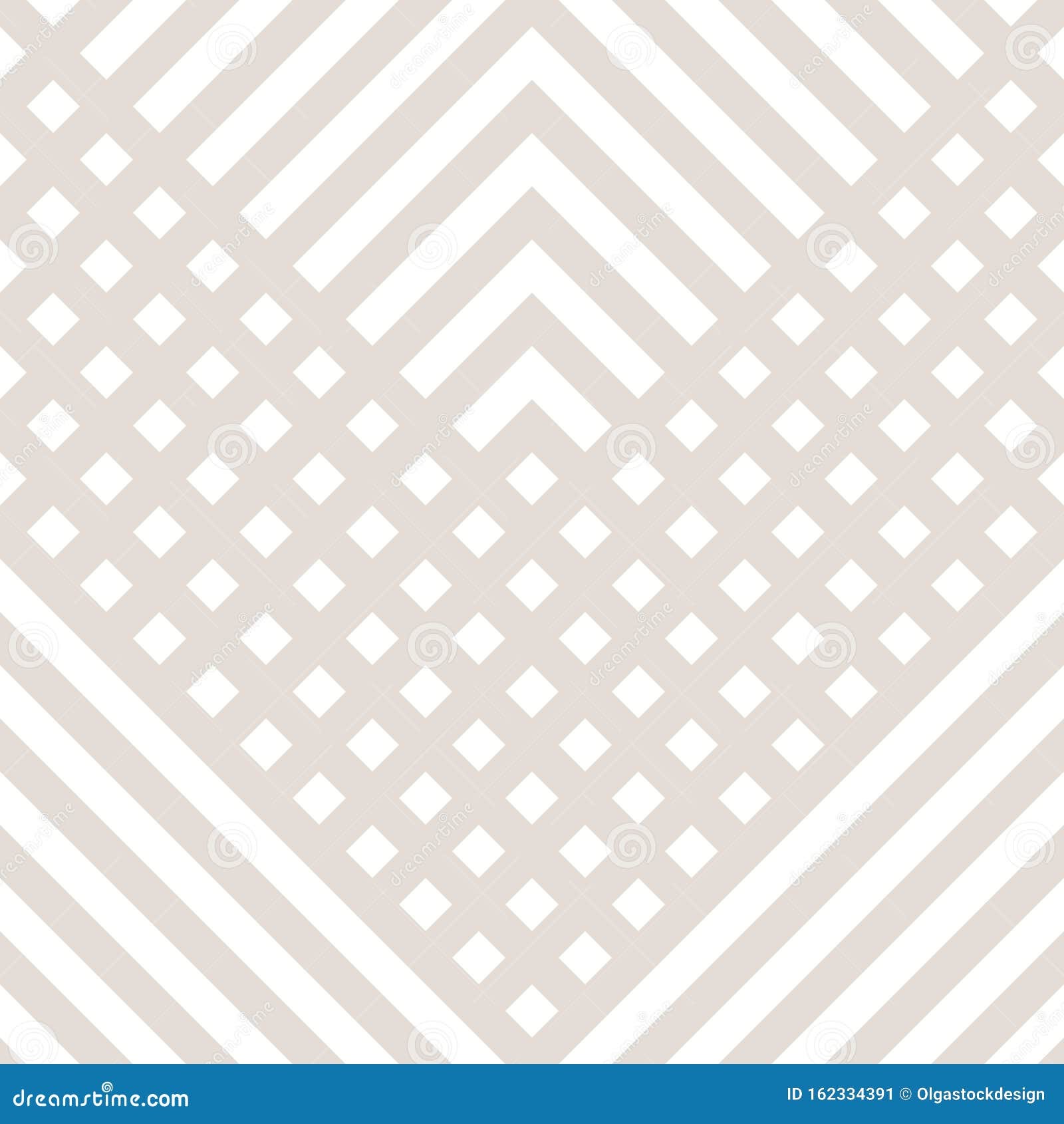 Vector Geometric Linear Seamless Pattern. Minimal Beige and White ...