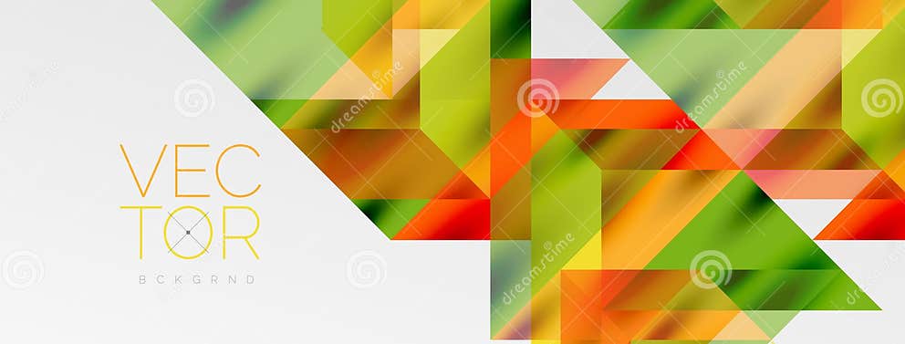 Vector Geometric Modern Tech Abstract Background Stock Vector ...