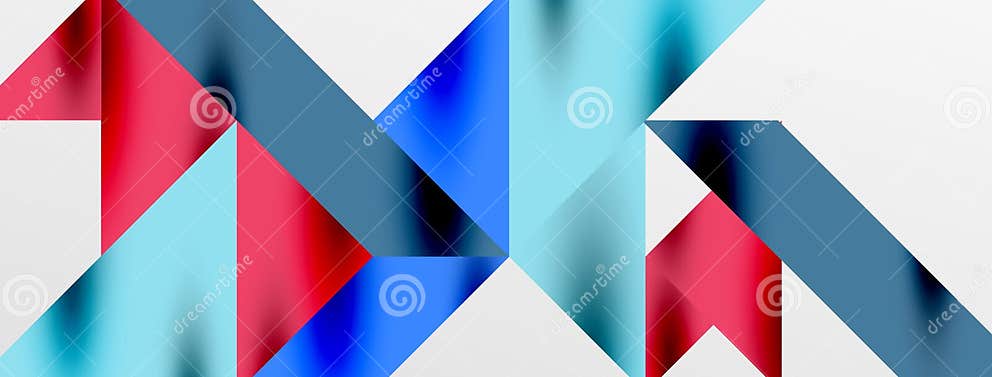 Vector Geometric Modern Tech Abstract Background Stock Vector ...