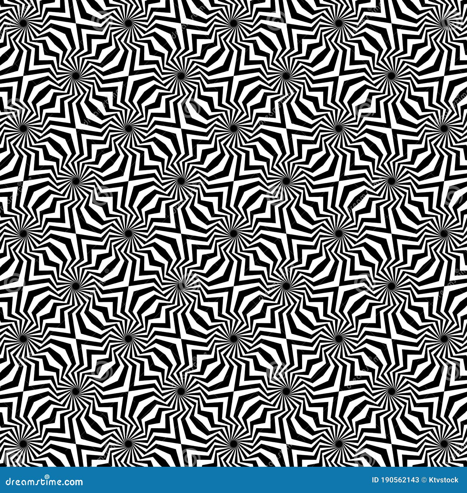 Vector Geometric Pattern with Distortion Effect Stock Vector ...