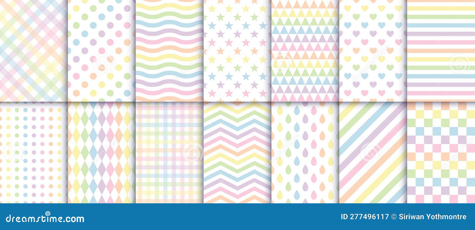 Vector Geometric Seamless Pattern with Diagonal and Stripes, Zigzag ...