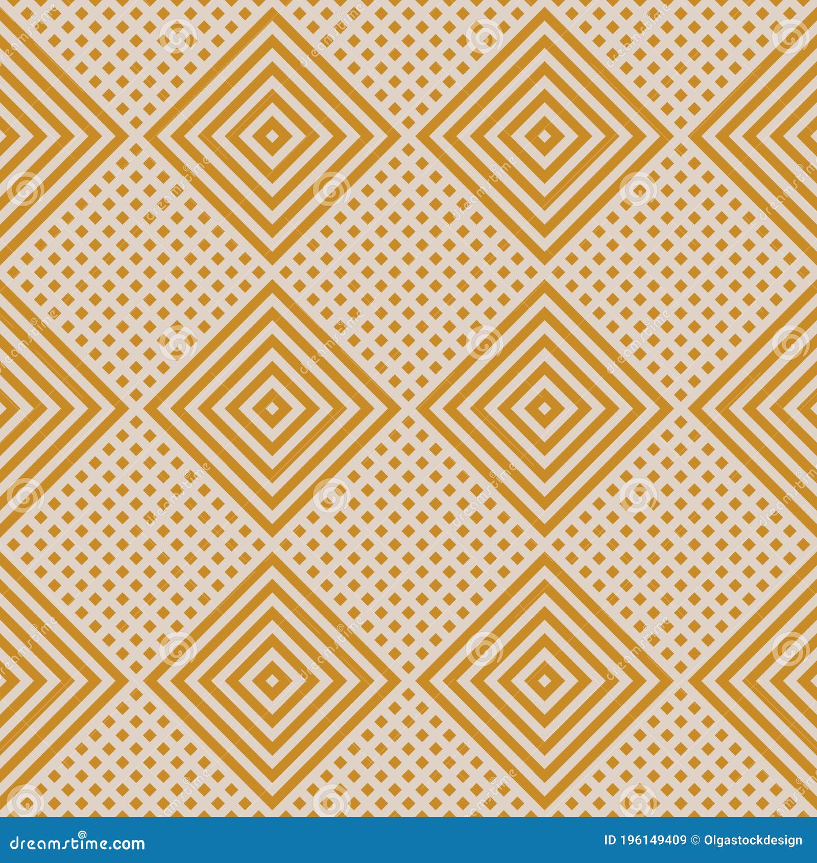 Vector Geometric Seamless Pattern with Lines, Grid, Diamonds, Squares ...