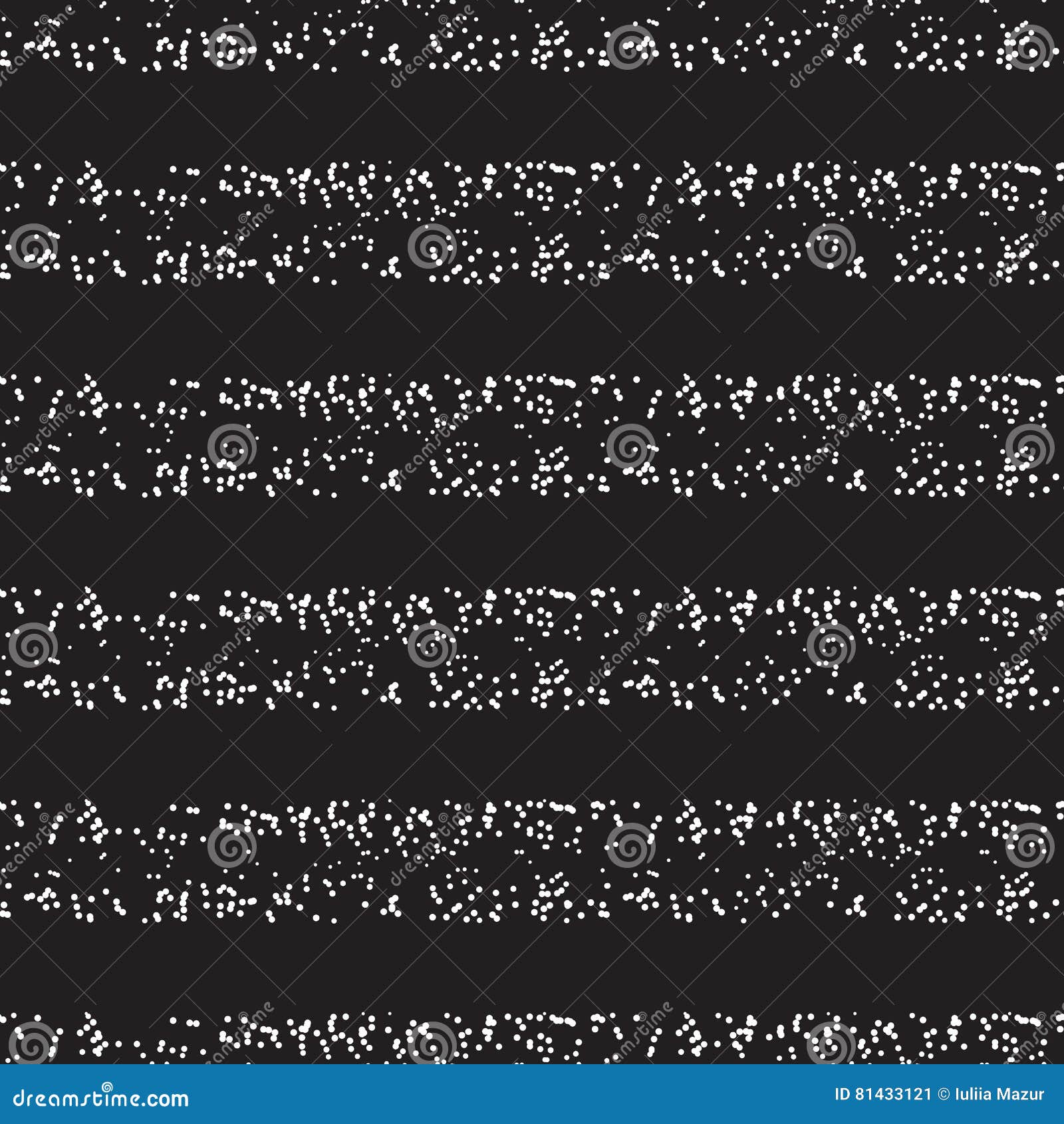 Vector Geometric Seamless Pattern. Repeating Abstract Dots Stock Vector ...