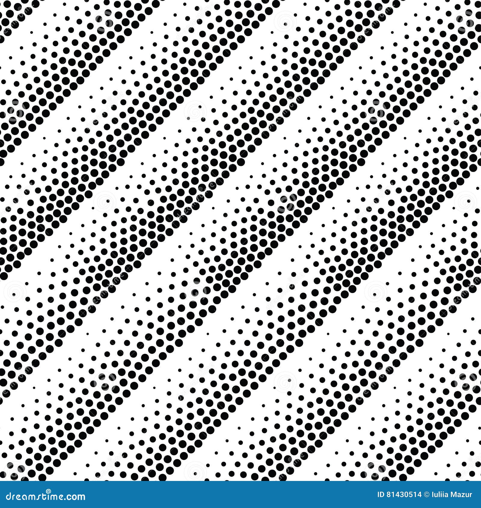 Vector Geometric Seamless Pattern. Repeating Abstract Dots Stock Vector ...