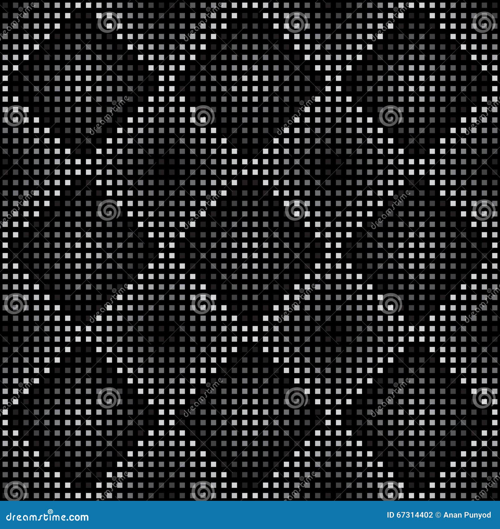 Vector Geometric Seamless Pattern. Repeating Abstract Square Gradation ...