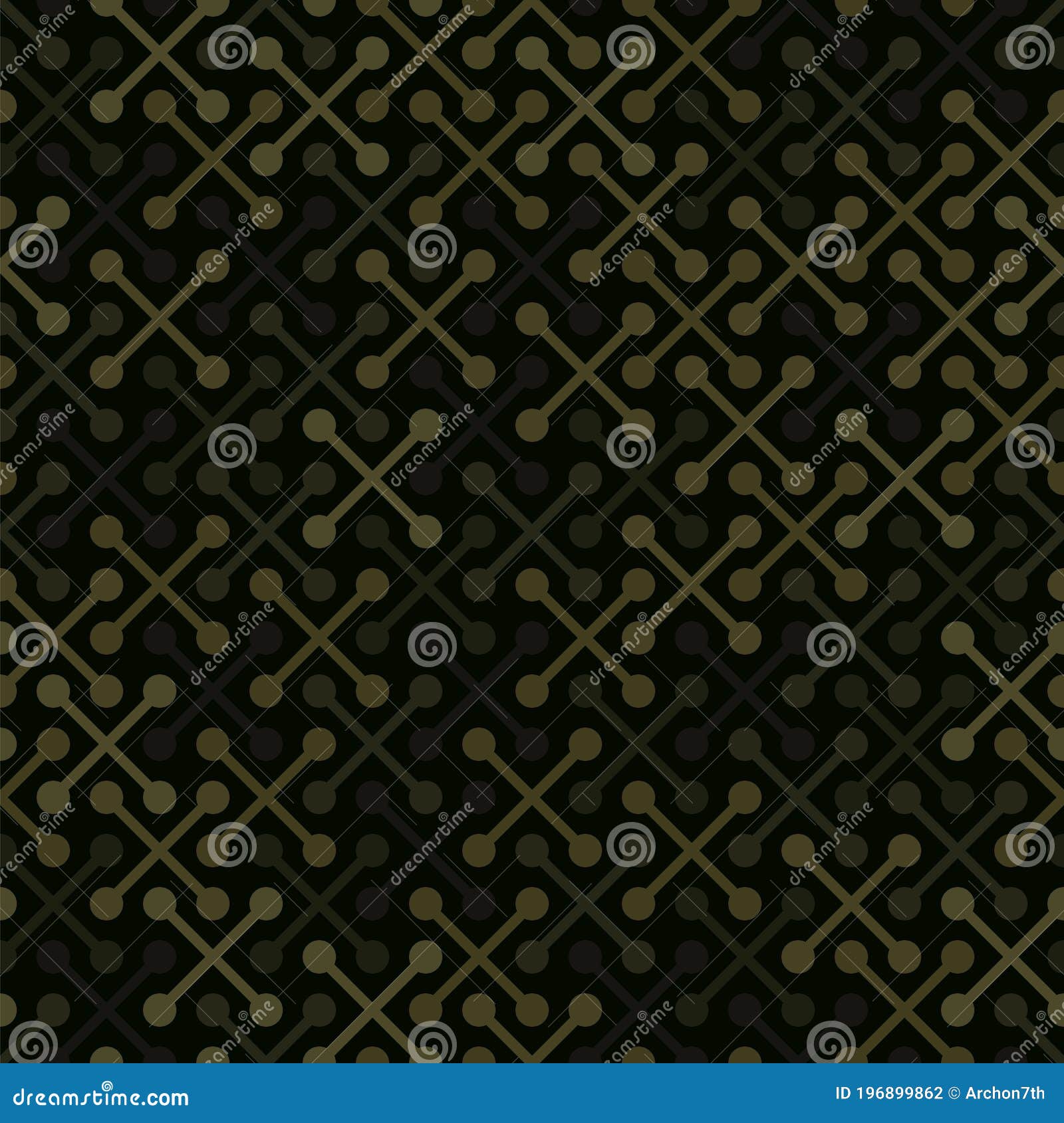 Vector Geometric Seamless Pattern with Simple Cross Shapes Silhouettes ...