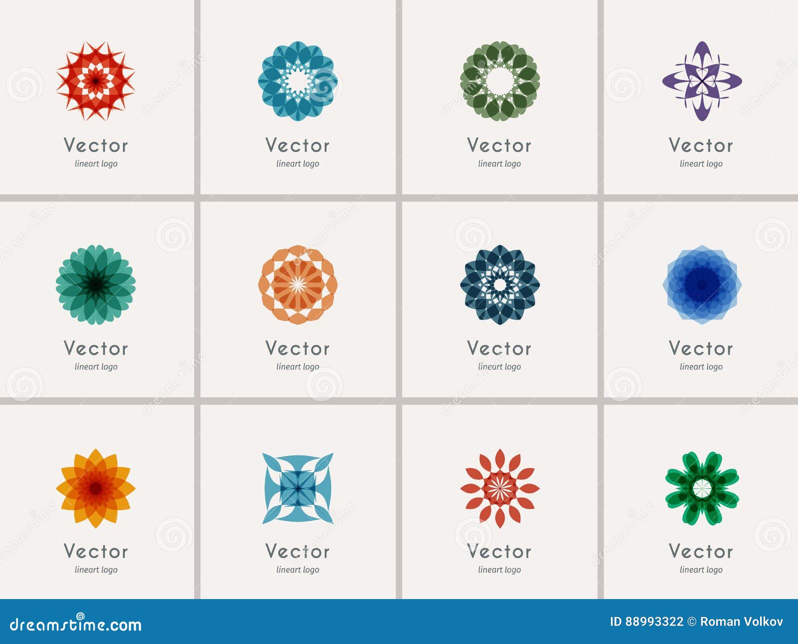 Vector geometric symbols stock vector. Illustration of ornamental ...