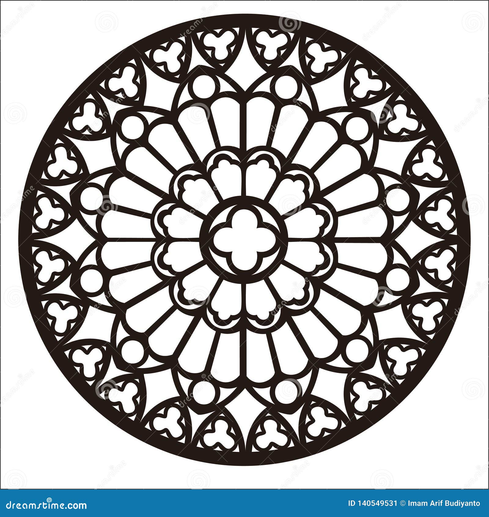 Vector Geometry Of Ornament Design Stock Vector Illustration Of