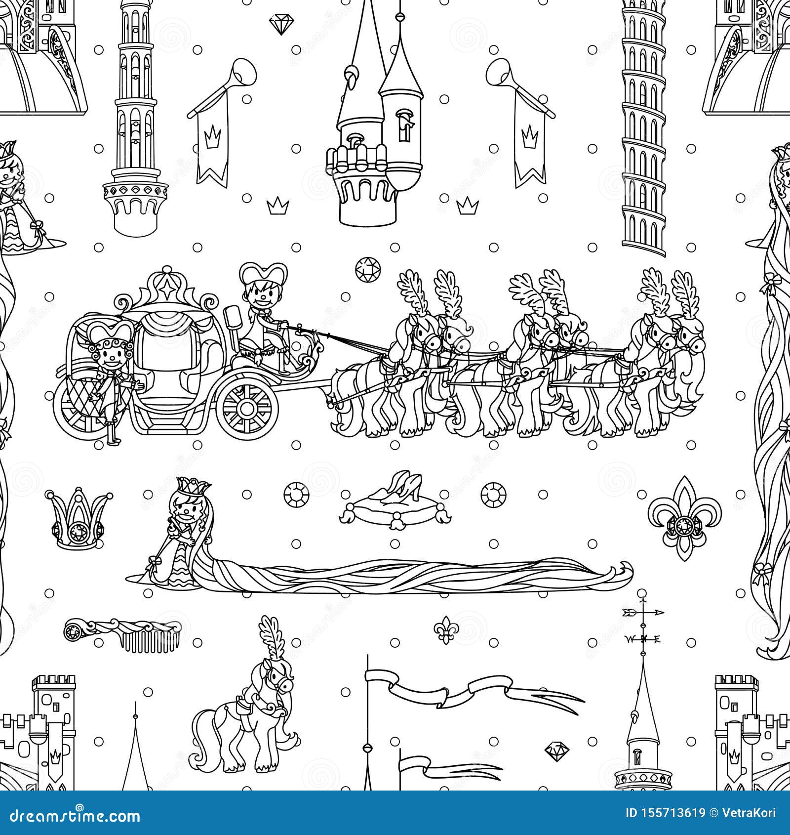 Rapunzel Linear Icon. Modern Outline Rapunzel Logo Concept On Wh ...