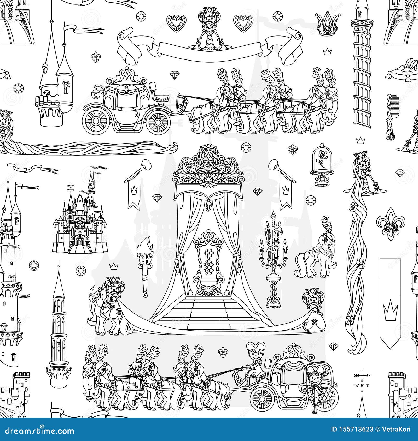 Rapunzel Linear Icon. Modern Outline Rapunzel Logo Concept On Wh ...