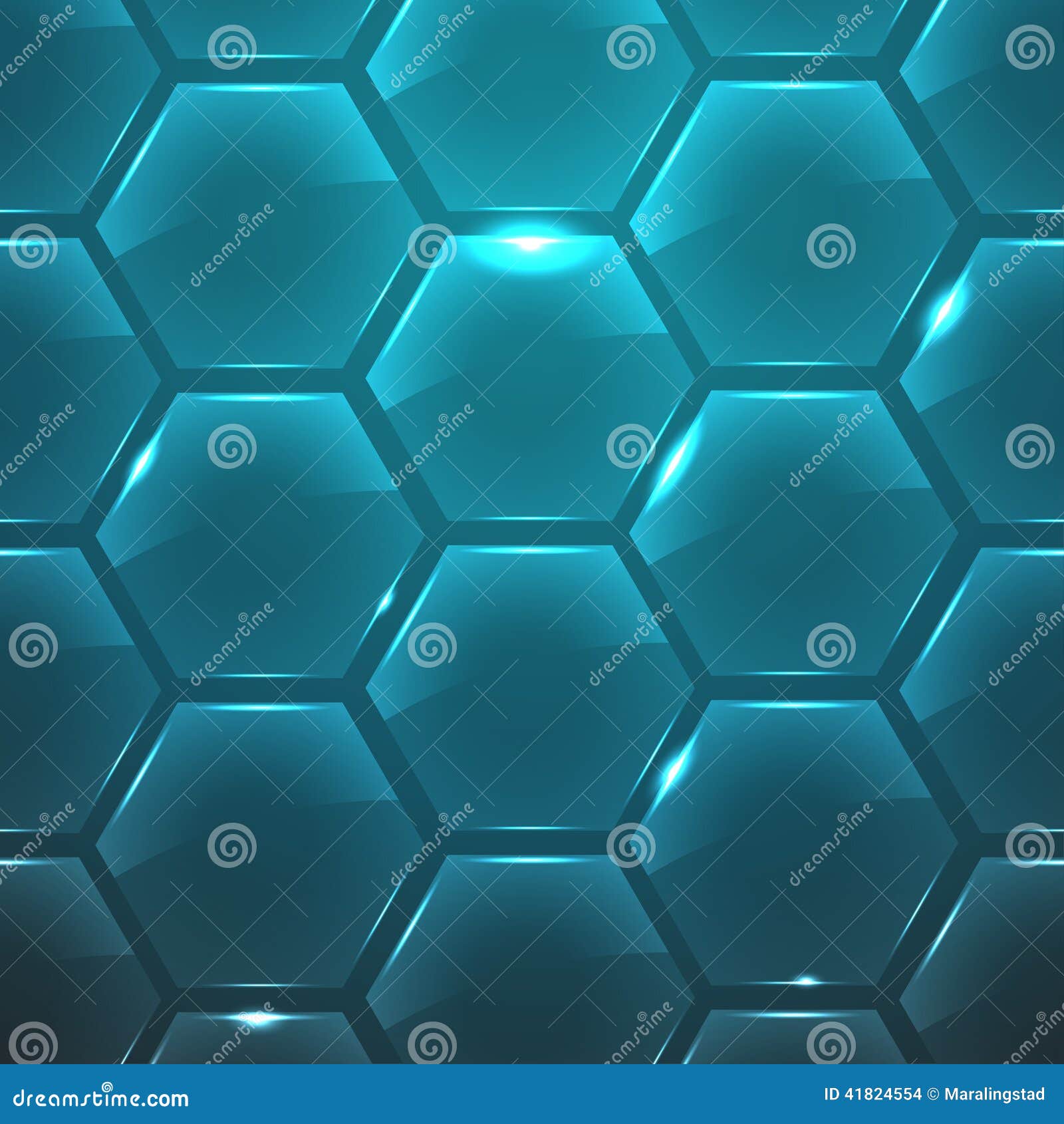 Vector Glass Hexagon. Eps10 Stock Vector - Illustration of abstract ...