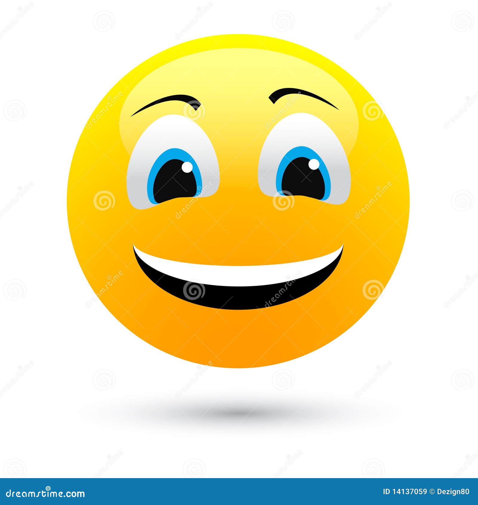 Vector glimlach vector illustratie. Illustration of beeldverhaal - 14137059