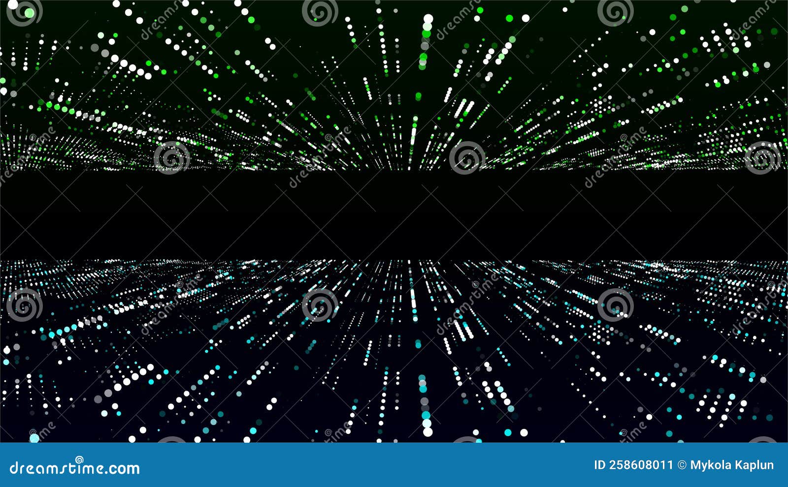 Vector Glitch Double Texture Background. Abstract Halftone with Noise Effect and Dots. Screen ...