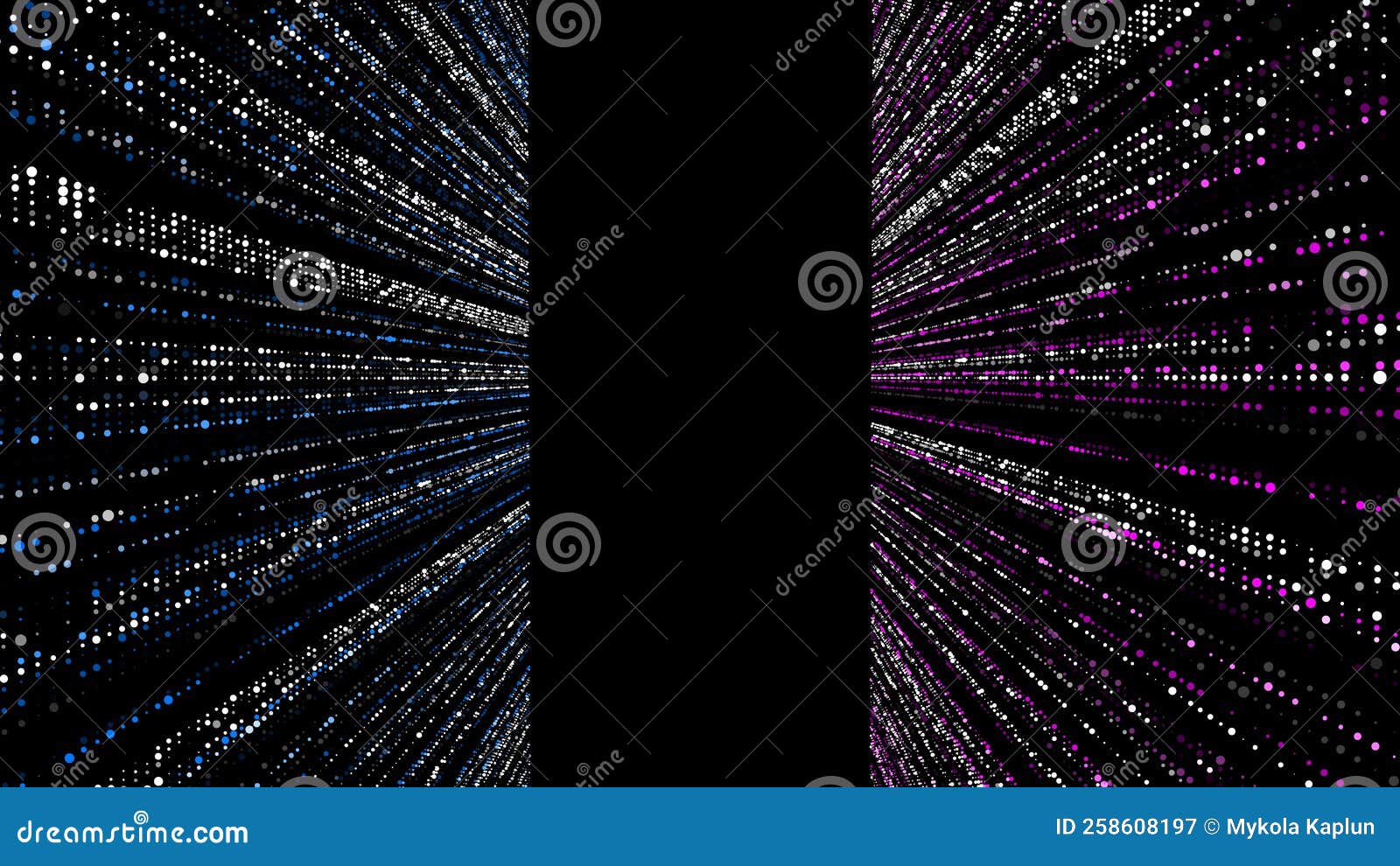 Vector Glitch Double Texture Background. Abstract Halftone with Noise ...