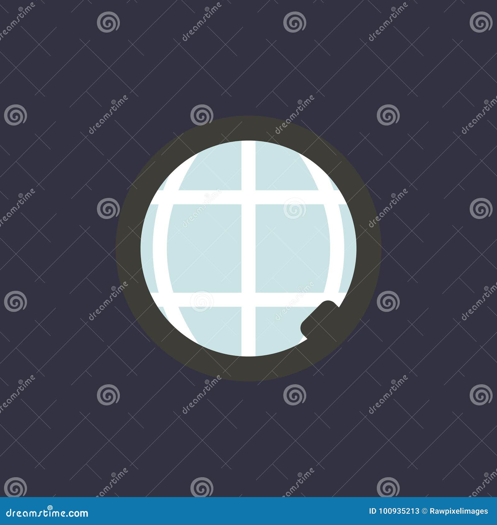 Vector of Global Icon Illustration Stock Vector - Illustration of ...