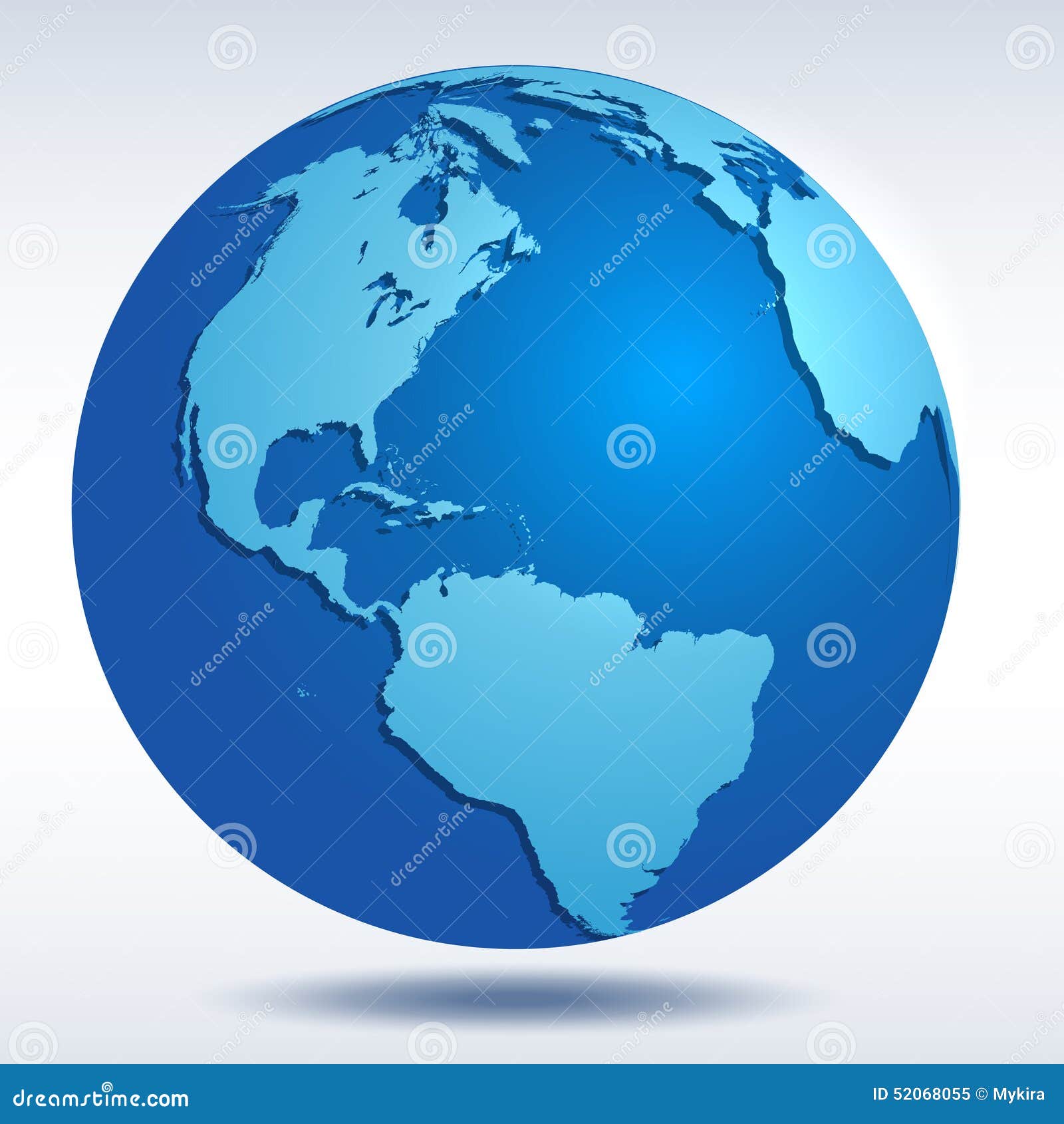 Vector Globe icon stock vector. Illustration of graphic - 52068055