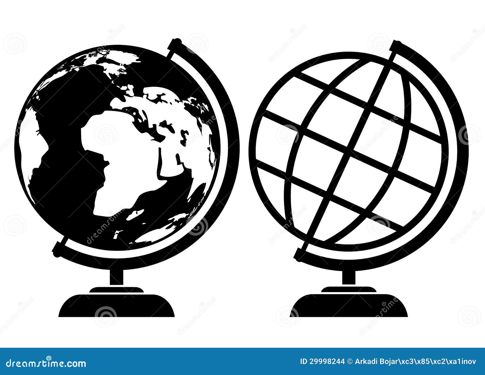 Globe Icon Stock Images - Image: 29998244