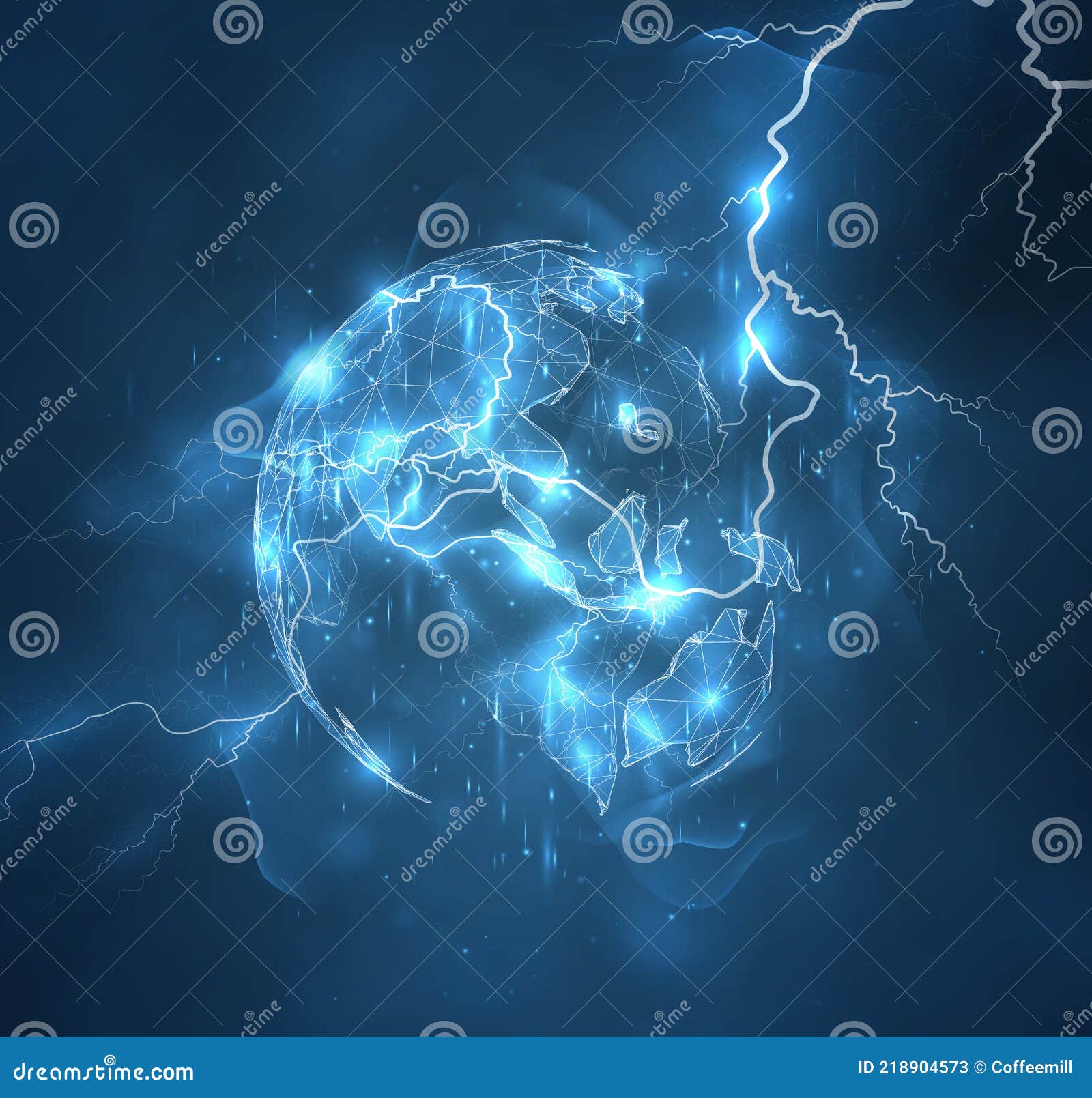 Vector Globe, Planet Earth,power, Element, Force of Nature Stock Vector ...