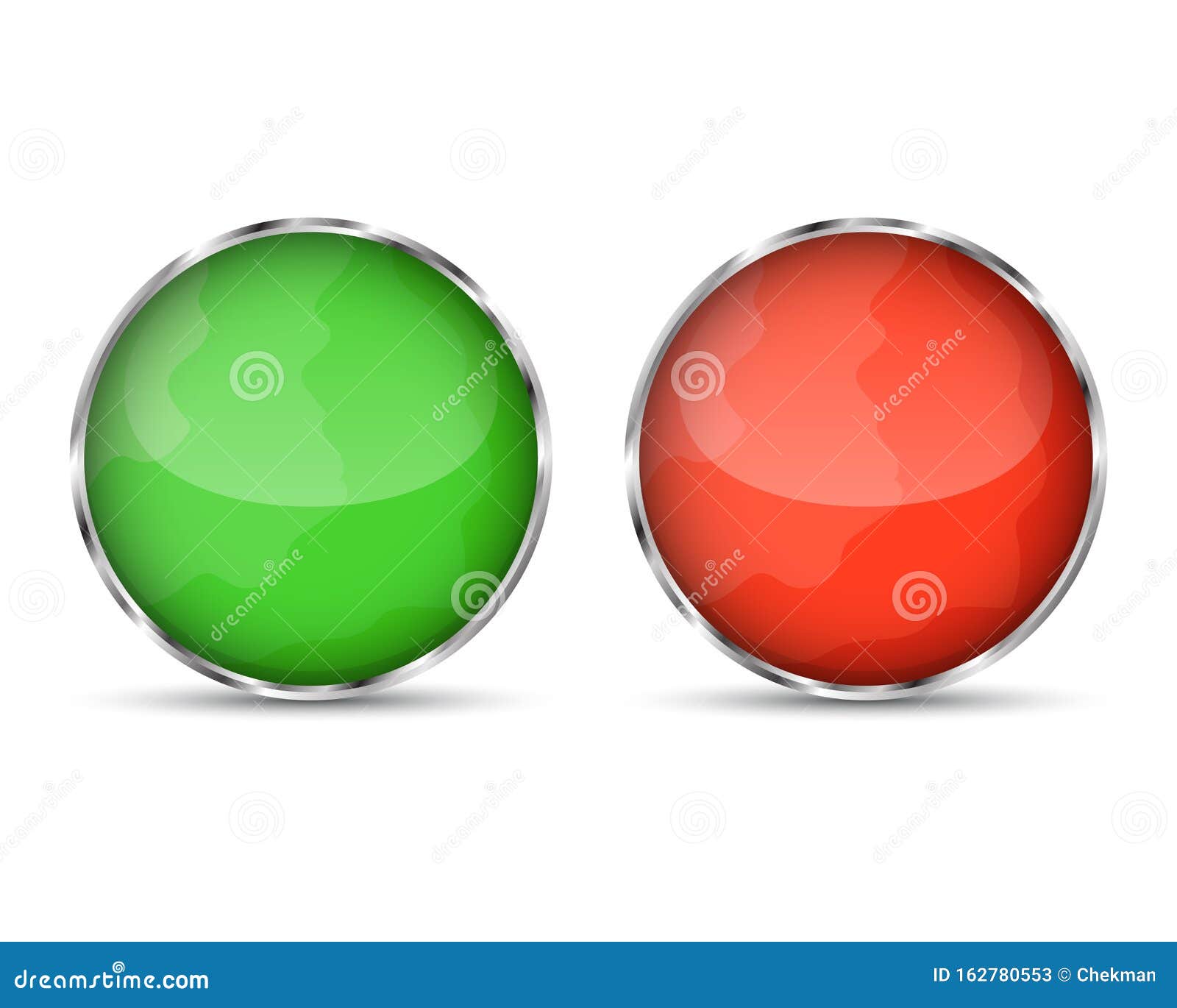Vector glossy buttons stock illustration. Illustration of icon - 162780553