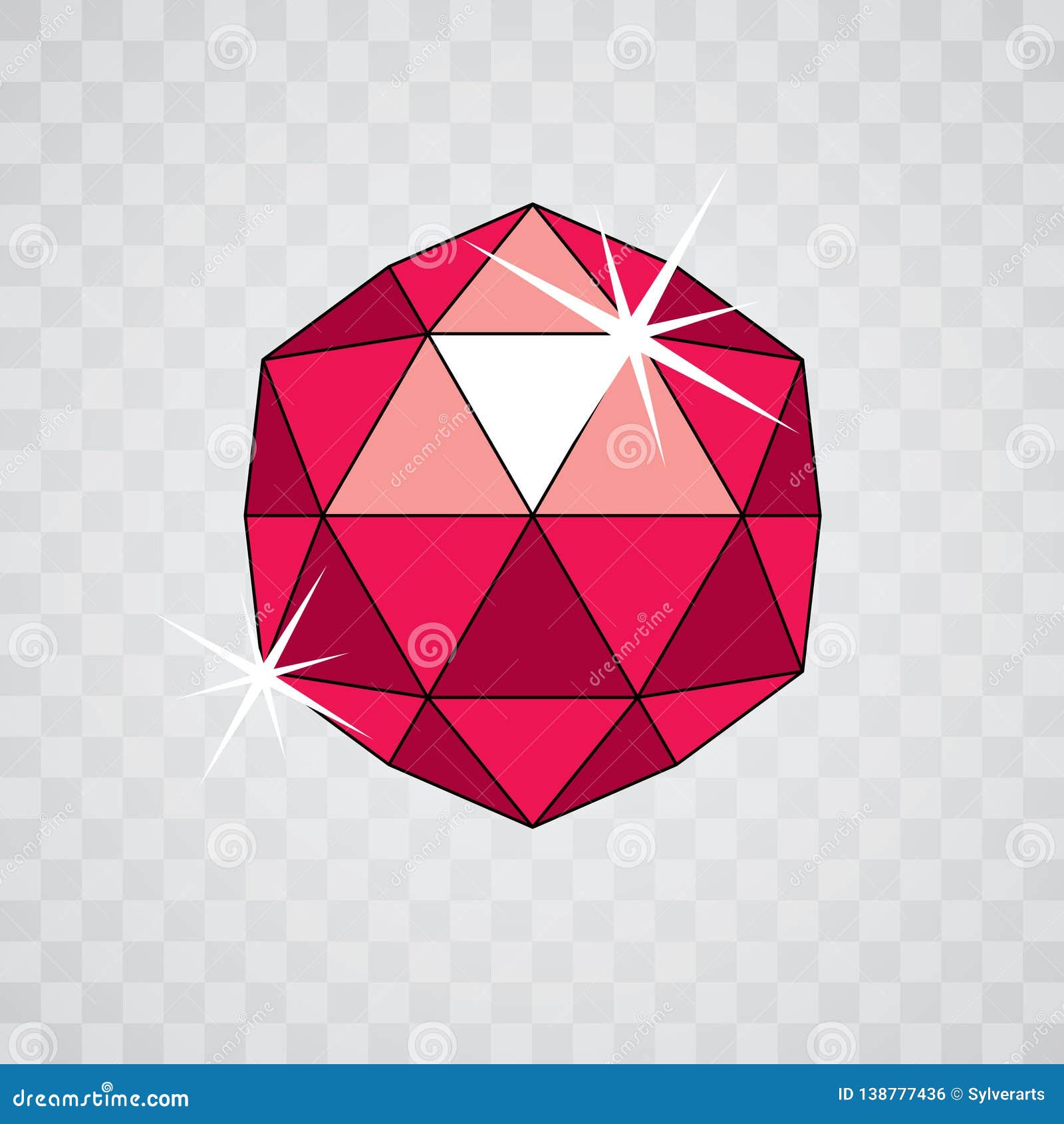 Ruby Red Symbol On Black. Pig 2019 In The Chinese Calendar. Royalty ...