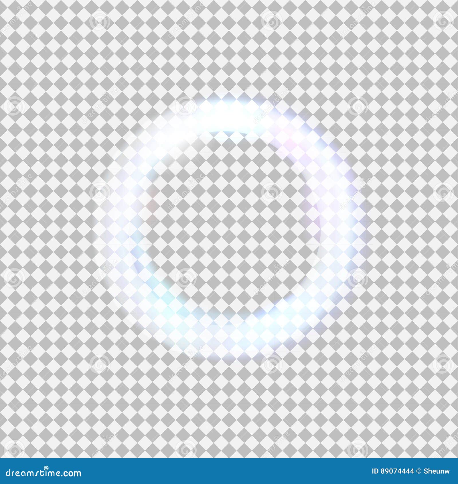 Vector Glowing Light Circle. Stock Vector - Illustration of star ...