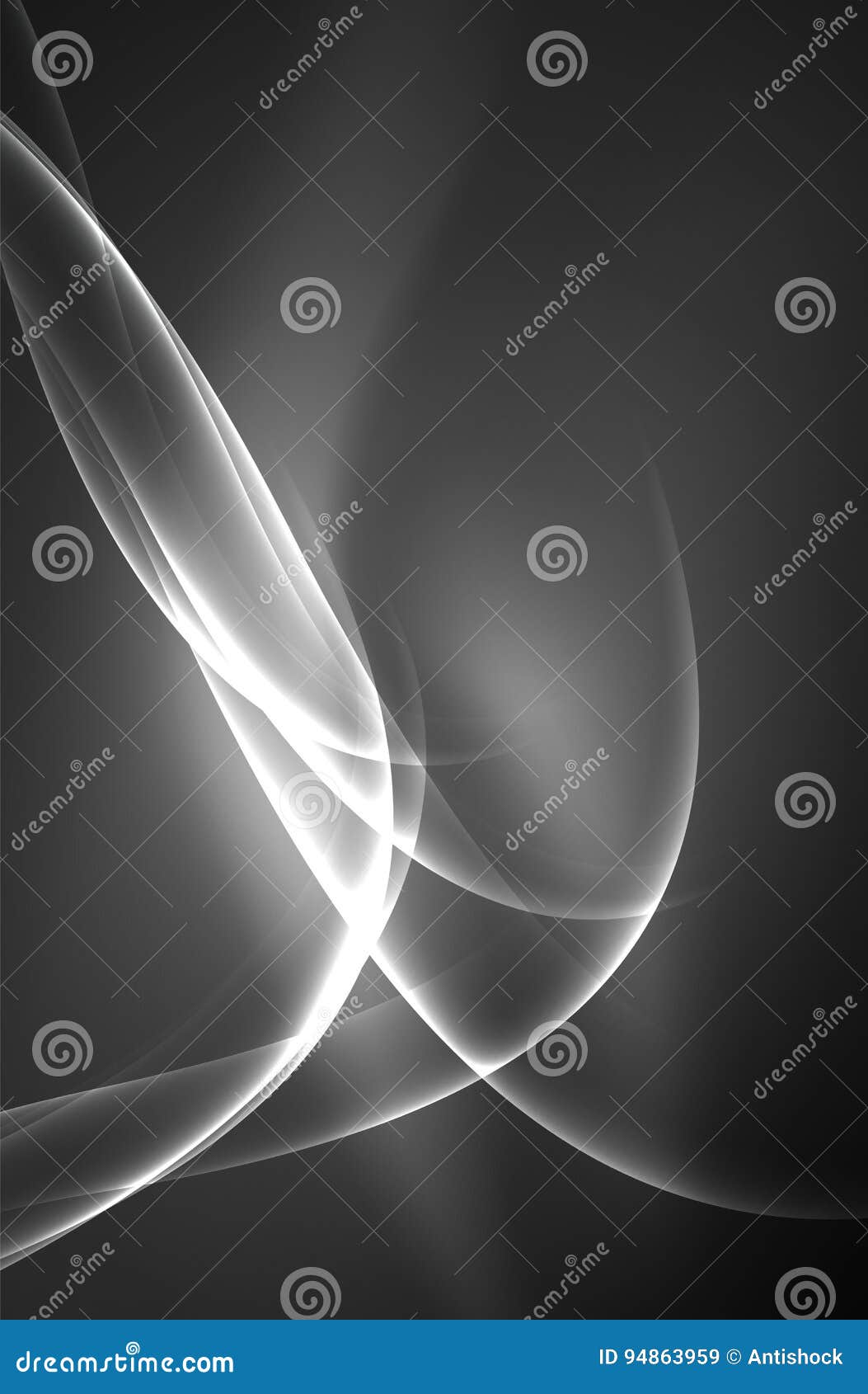 Vector glowing wave, smoke stock vector. Illustration of design - 94863959