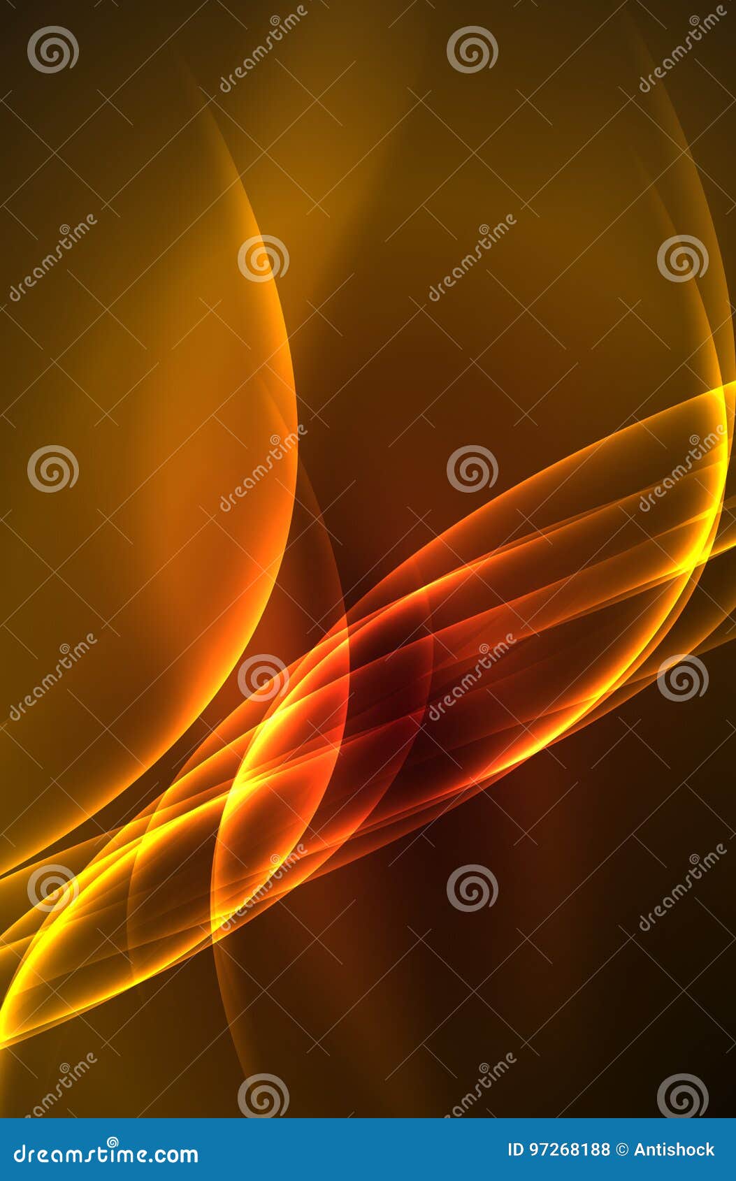 Vector glowing wave, smoke stock vector. Illustration of element - 97268188