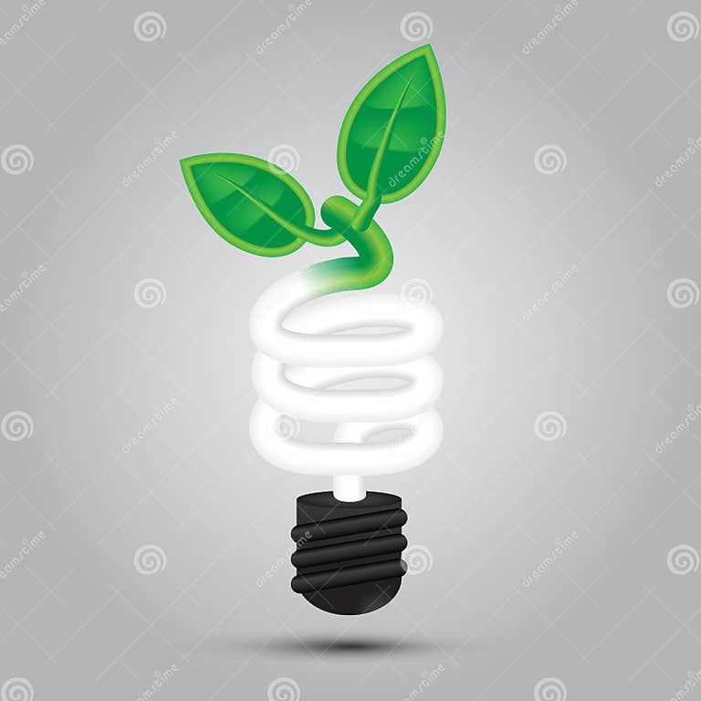 Vector,Go Green Light bulb stock vector. Illustration of plant - 56569557