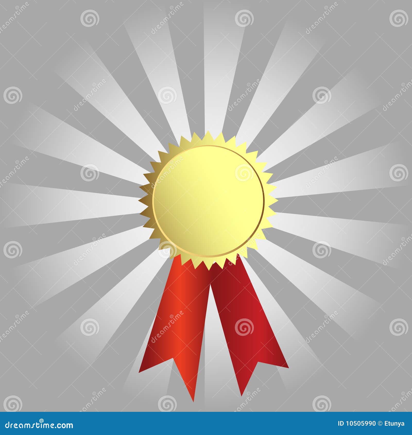 Vector gold award stock vector. Illustration of celebration - 10505990