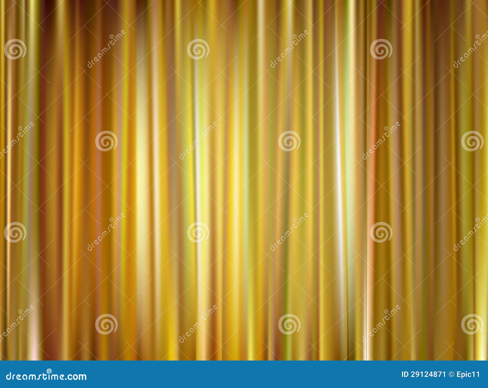 Vector gold curtain stock vector. Illustration of concert - 29124871