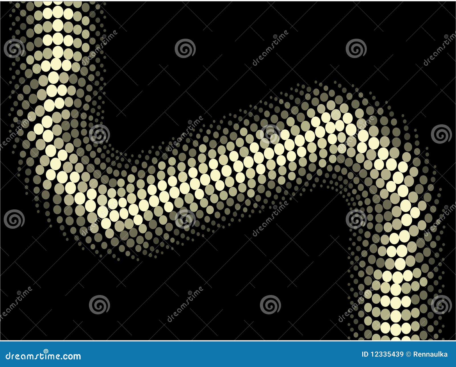 Vector gold dotted design stock vector. Illustration of blink - 12335439