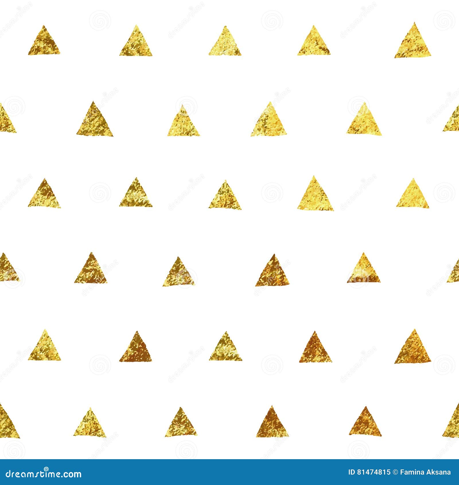 Vector Gold Glitter Seamless Pattern Stock Vector Illustration Of