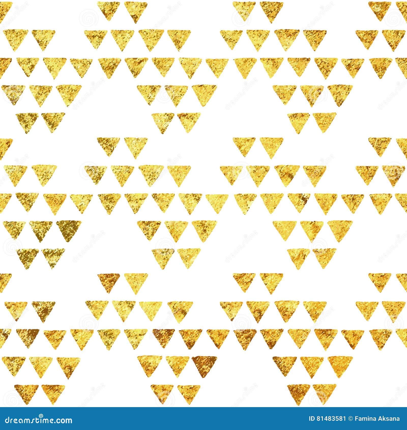 Vector Gold Glitter Seamless Pattern Stock Vector - Illustration of ...