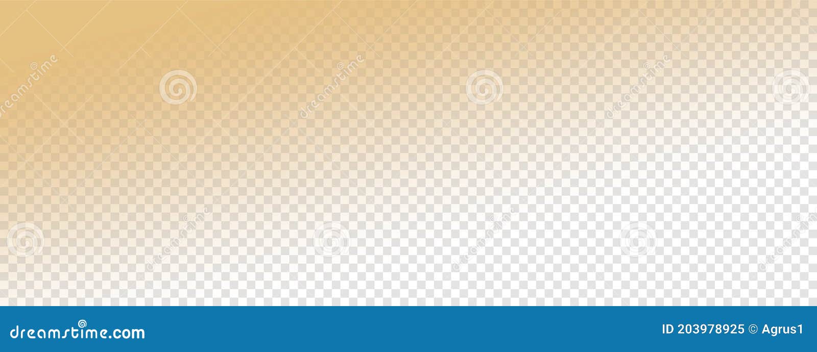 Vector Gold Gradient Bacground on Transparent Background Stock Vector ...