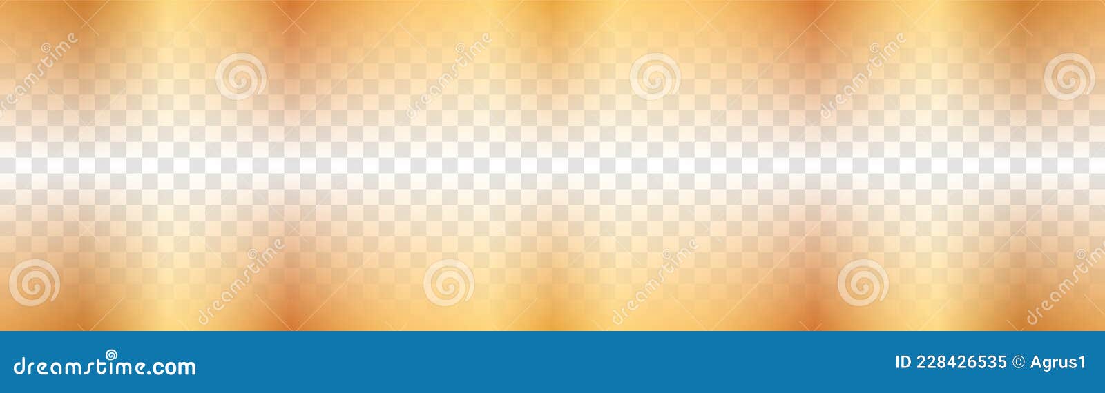 Vector Gold Gradient Background on Transparent Background Stock Vector ...